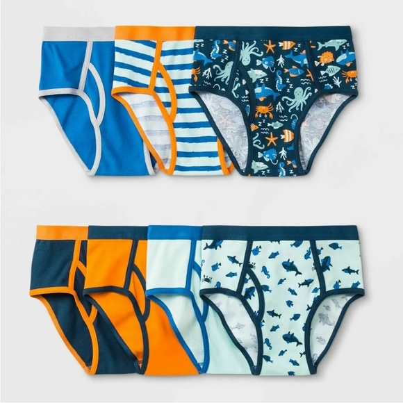 Cat & Jack | Accessories | New Cat Jack Boys Xl 6 7 Pack Briefs ...
